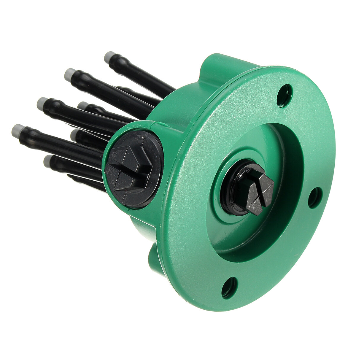 Распылитель воды для газона и сада, зеленого цвета