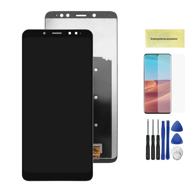 ЖК-дисплей 5,99 дюймов для Xiaomi Redmi Note 5 Pro, цифровой сенсорный экран с рамкой для Redmi Note 5 Pro, MEI7S, MEI7, замена Black No Frame