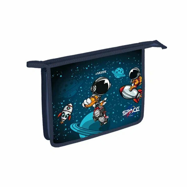 Папка на молнии для тетрадей, изо, технологии, рисования A5, 24x19,8x4,5 см