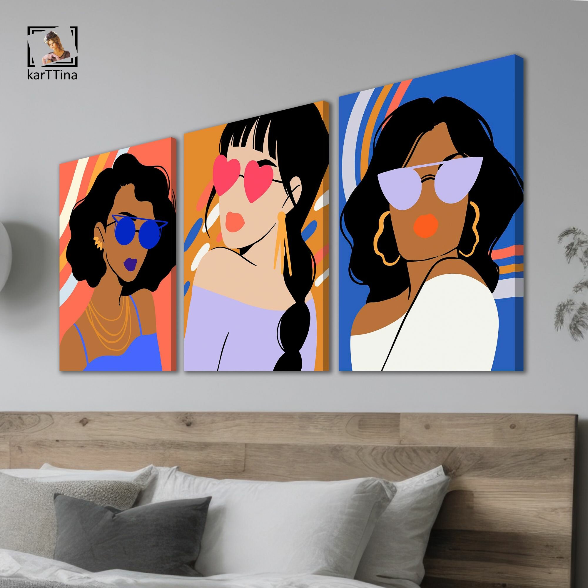 Картина на стену, интерьерная "Три жемчужины", 150 см х 70 см