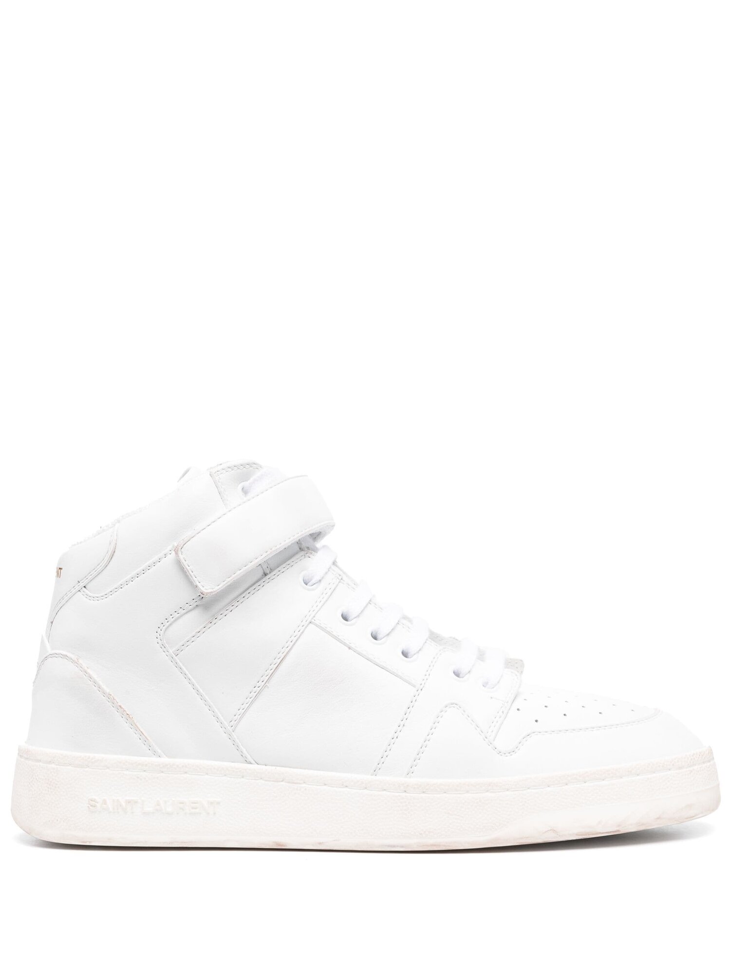 Кроссовки Logo-lettering leather sneakers