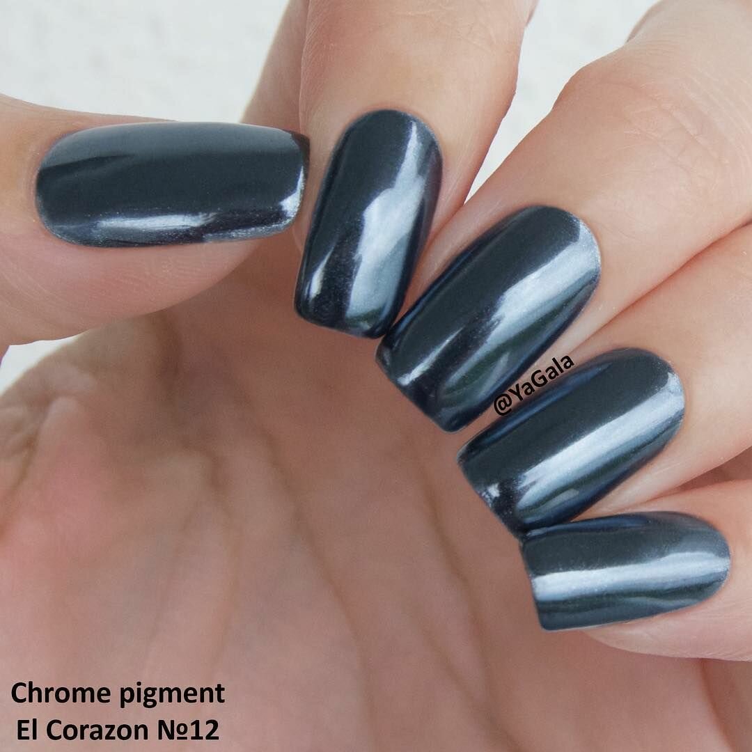 El Corazon Перламутры для дизайна ногтей или для втирки (шиммеры) №p-12, 2 г