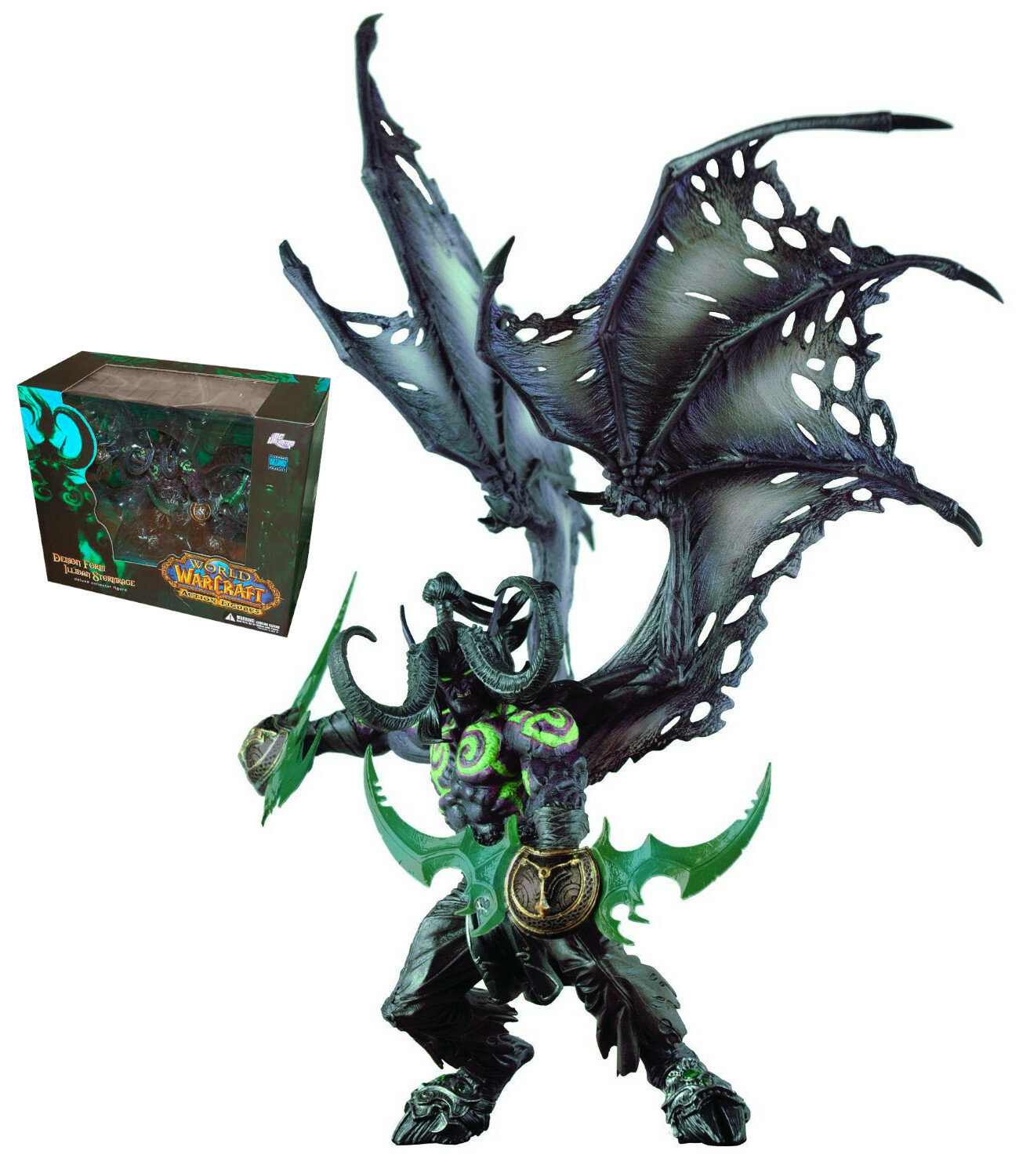 Фигурка Варкрафт Иллидан Ярость Бури / Warcraft Demon Form Illidan Stormrage (20см)