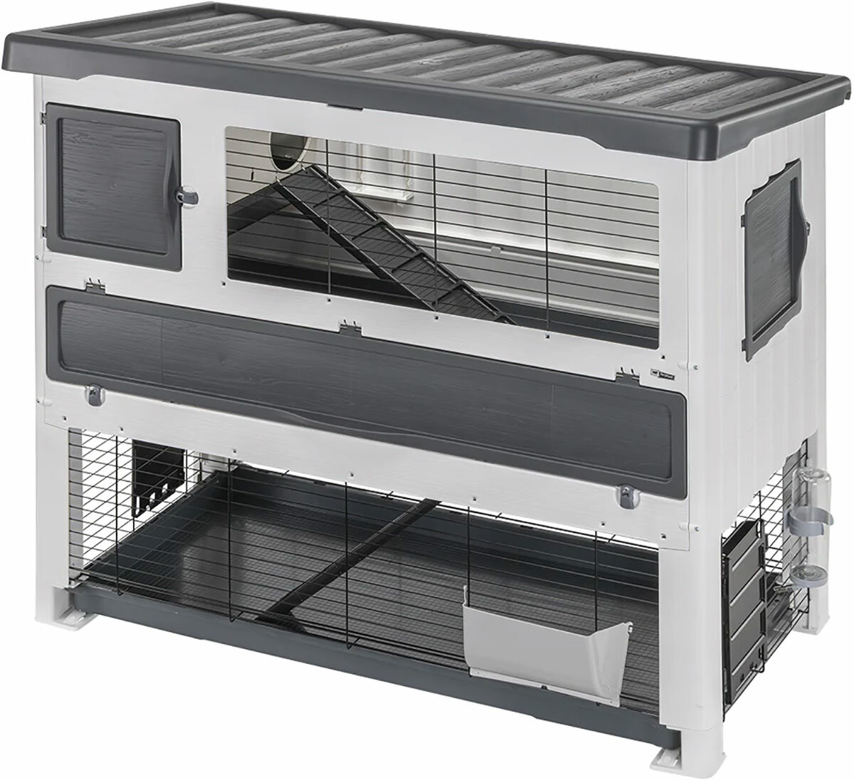 Клетка для грызунов Ferplast Grand Lodge 140 Plus серая цвет в ассортименте 134 х 73 х 117 см NEW 1 шт