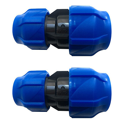 Муфта ПНД компрессионная переходная 25х20 мм (2 шт.)