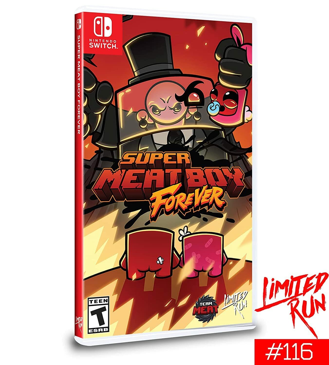 Super Meat Boy Forever (Limited Run #116) (Nintendo Switch)