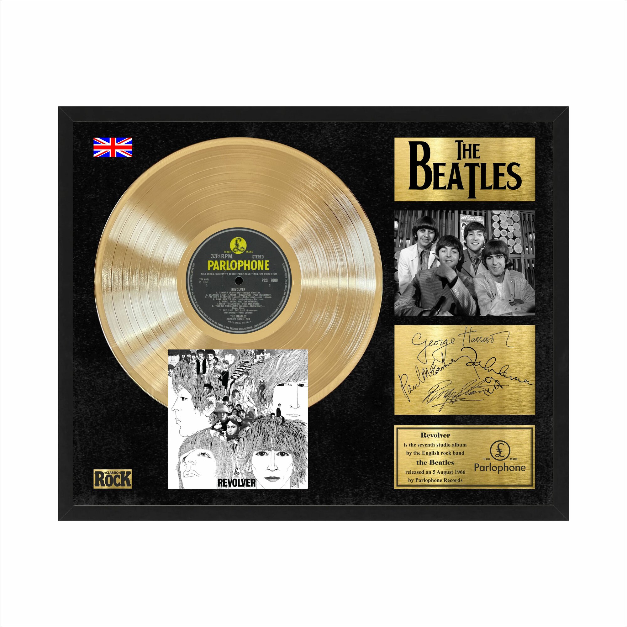 The Beatles Картина с золотым диском