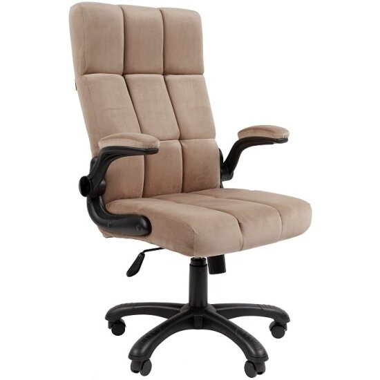 Кресло руководителя Chairman Home 444 Россия ткань Т-10 бежевый