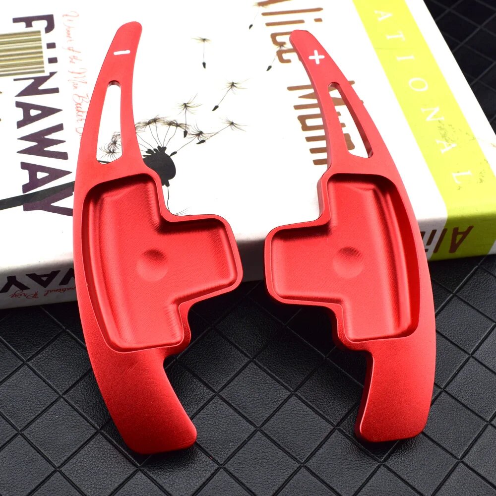 Алюминиевое весло рулевого колеса для Mercedes Benz A B E R M GLK SLK Class GL W176 W246 W212, 2 шт. Red