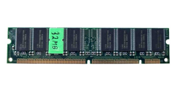 Оперативная память SDRAM LGS 32Mb 8 чипов GM72V16821CT10K