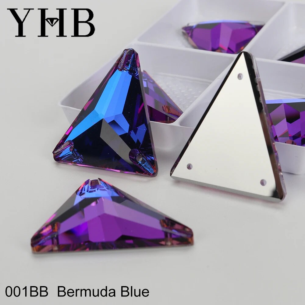 Стразы YHB Bermuda Blue, фиолетовый, 001BB