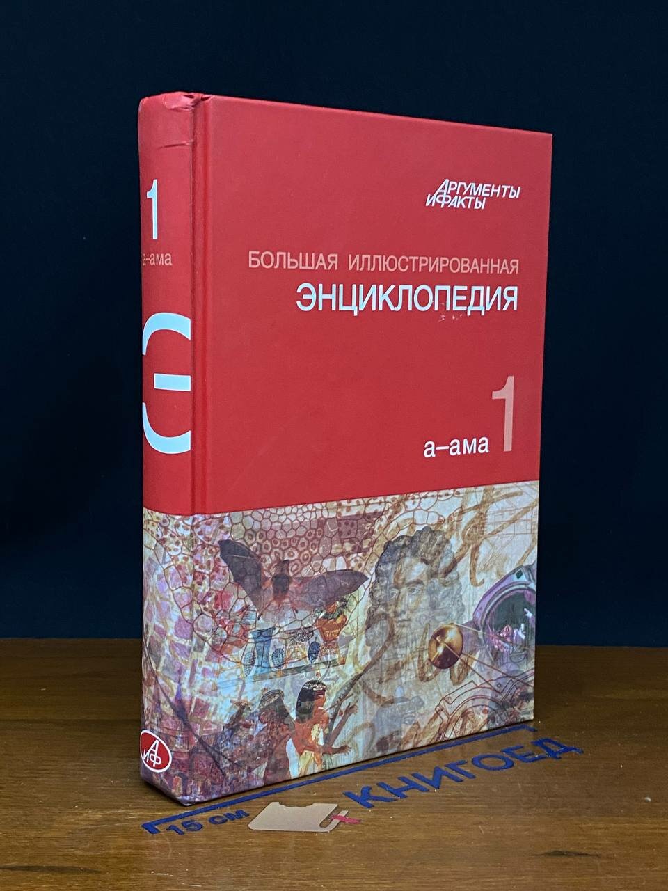 Книга. Большая иллюстрированная энциклопедия. Том 1 2010 (2041527130908)