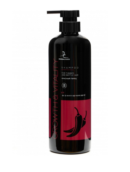 Шампунь для активного роста волос Dorall Collection Korean Pro с экстрактом красного перца, 700 мл