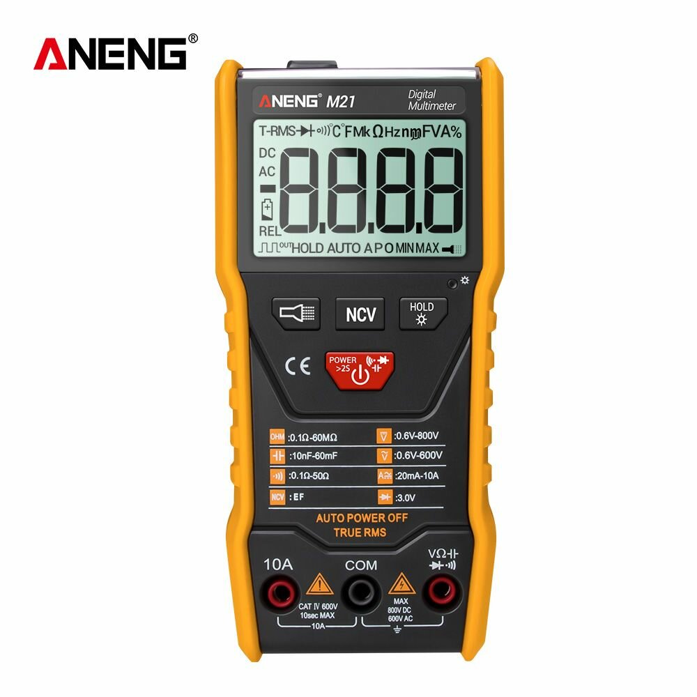 ANENG M21 Цифровой автоматический мультиметр