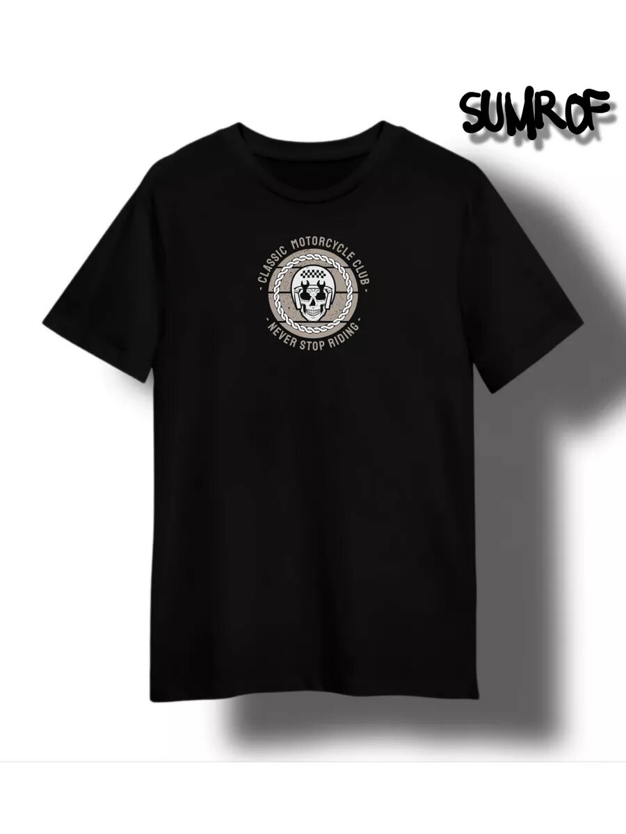 Футболка клуб мотоциклистов