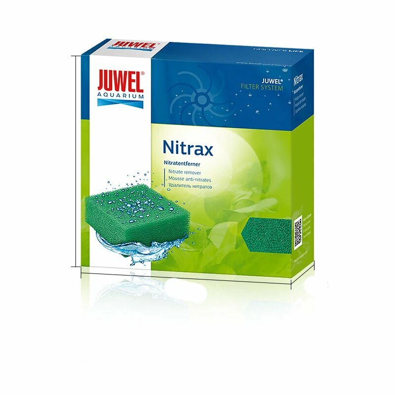 Juwel Nitrax Bioflow биофильтр для аквариума Зеленый, Bio 8.0, green cotton