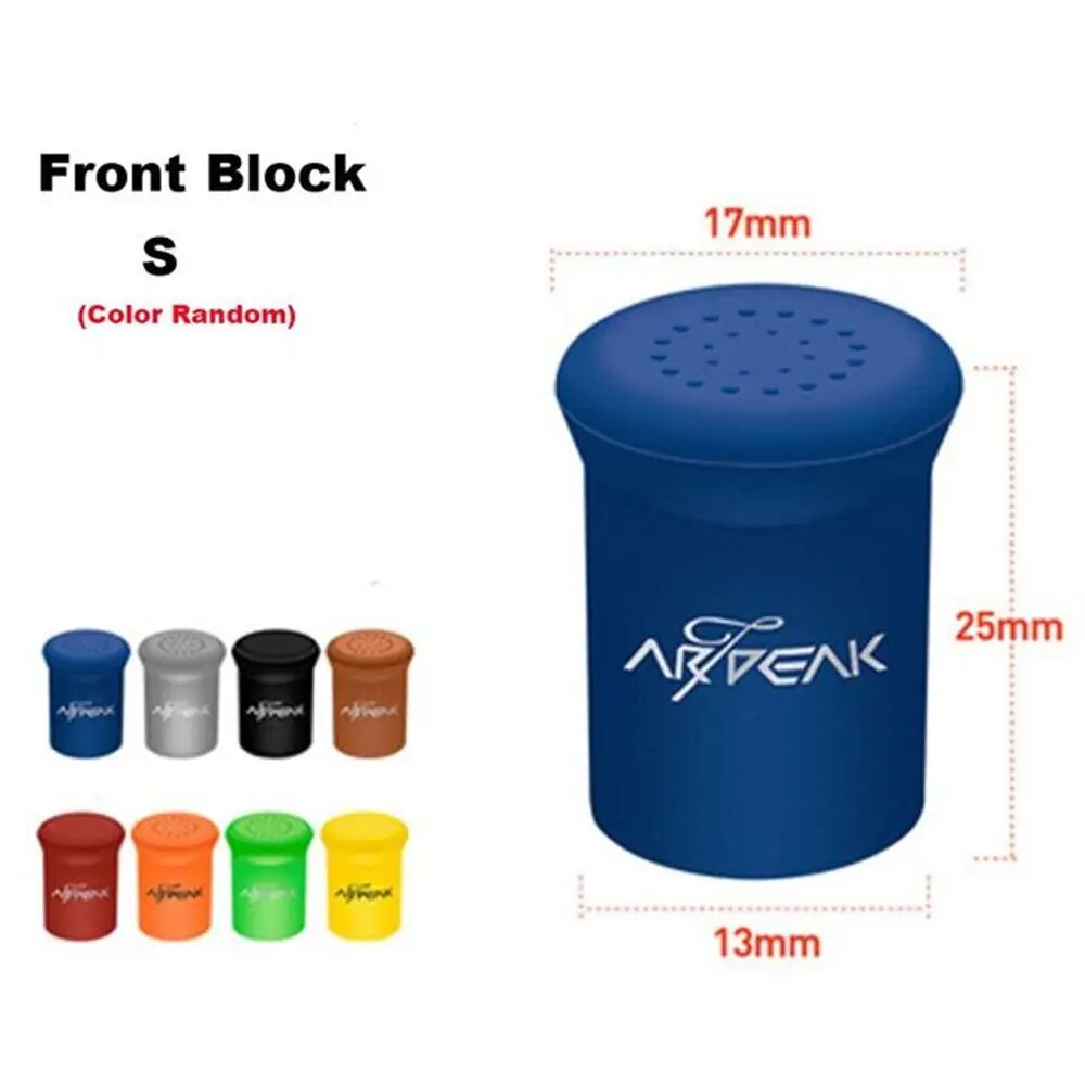 Силиконовый чехол для удочки Синий, Front Block S