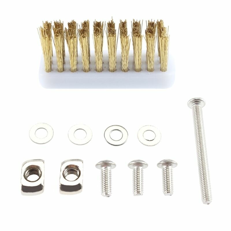 Инструмент для чистки 3D-принтера, медная проволока, зубная щетка, ручка Voron 2,4, чистящая насадка Hotend, детали горячей кровати