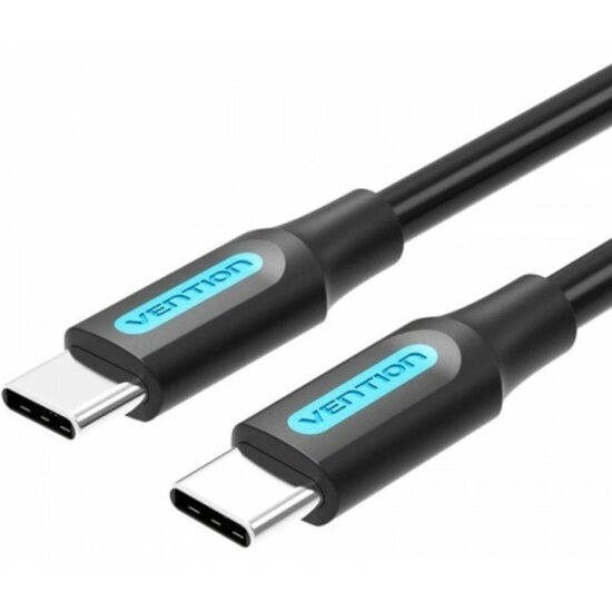Кабель Vention USB 2.0 USB-C(M)/USB-C(M) 3A, PD60W 1,5м.