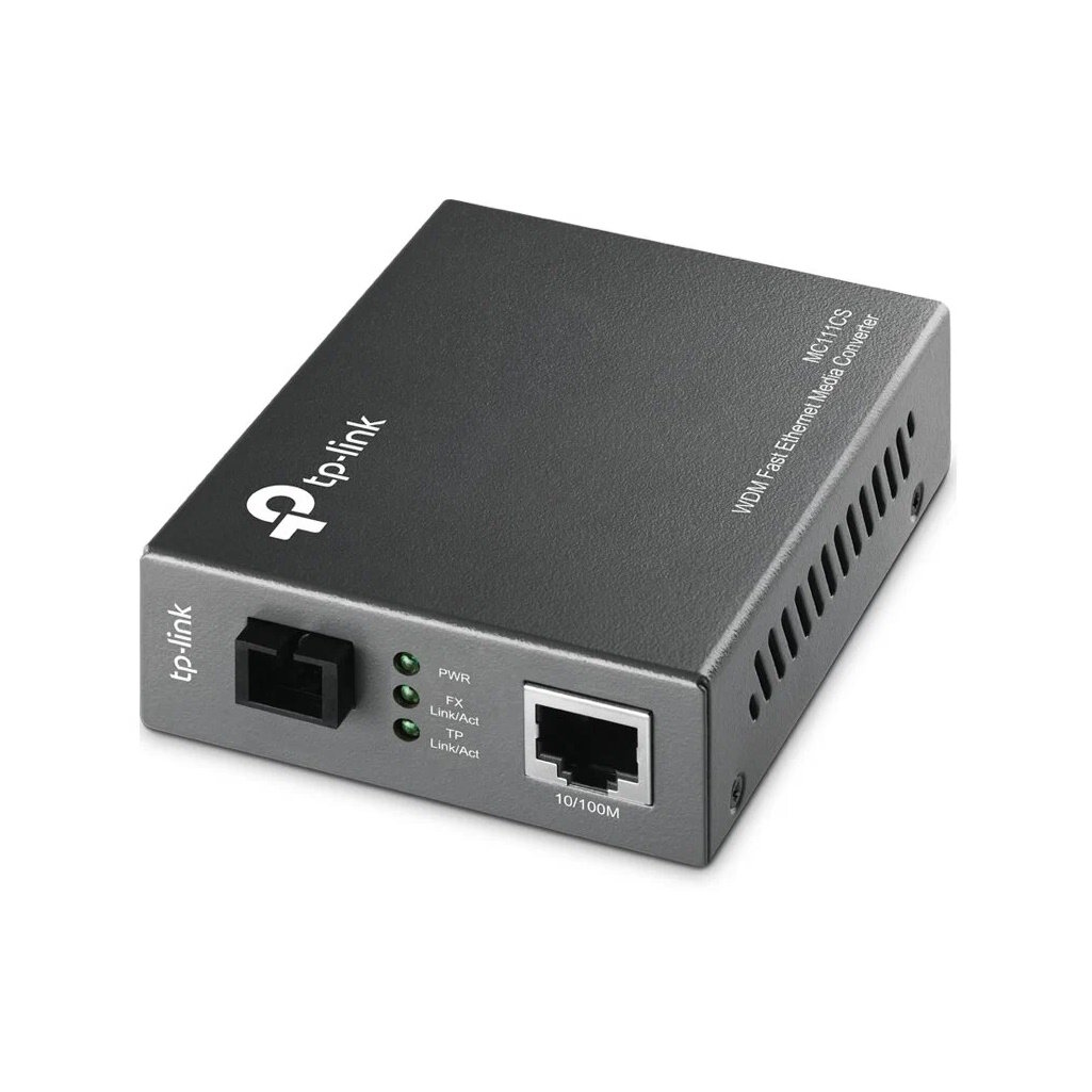 Медиаконвертер TP-LINK MC111CS WDM Fast Ethernet 10/100 Мбит/с