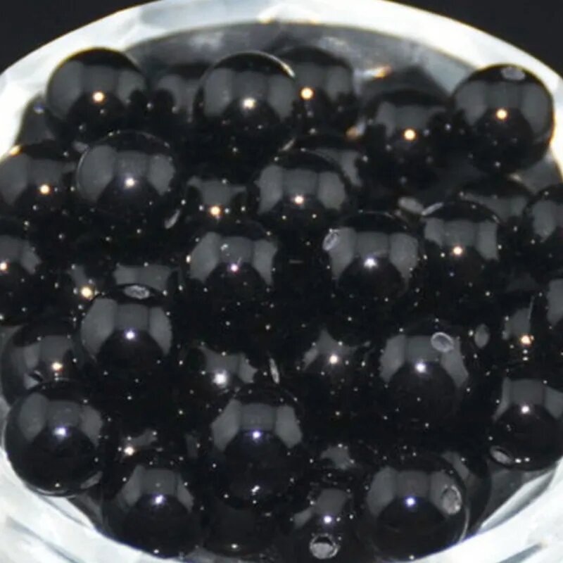 Черный агат бусины для ювелирных изделий