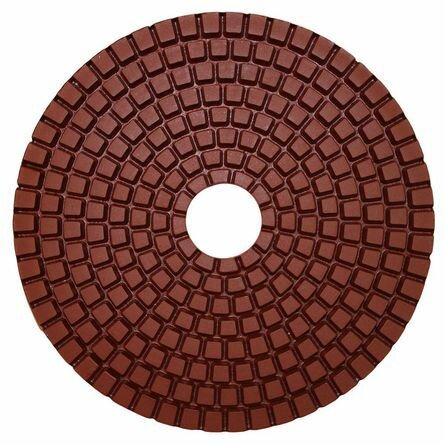 Диск полировальный эластичный VARIANT WP430 STONE TOOLS KOREA (с водяным охлаждением) 100 мм, зерно 100