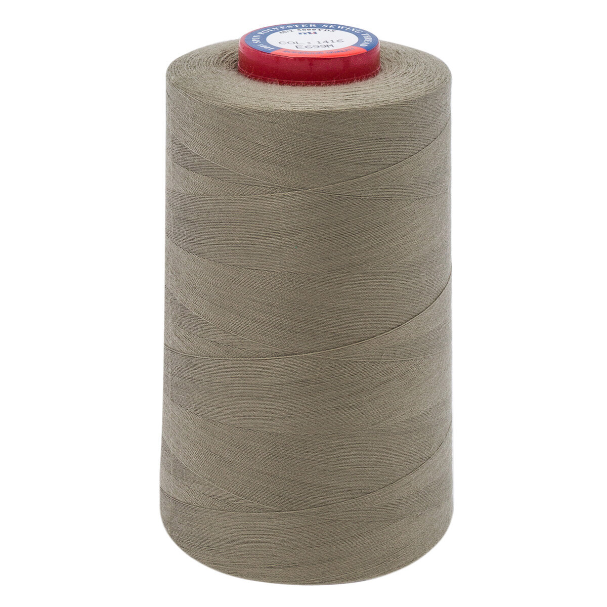 Нитки швейные №40/2, 4572 м (5000 ярдов), промышленные, mH EURON (1416 светло-оливковый)