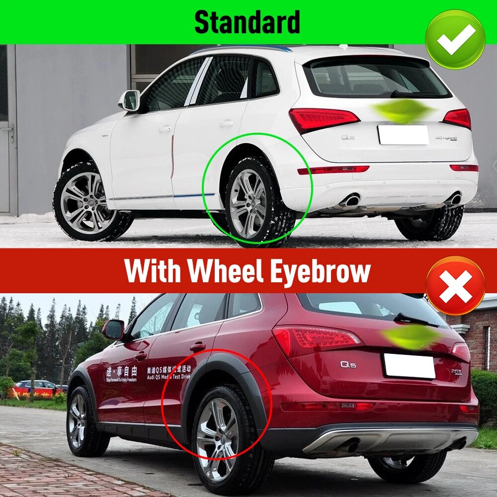 Брызговики Audi Q5 Standard, 2009-2017