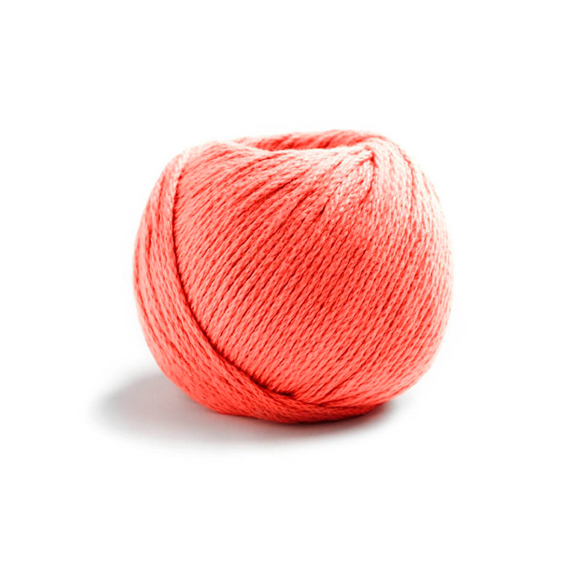 Cosma /Косма/ пряжа Lamana (60% пима хлопок, 40% модал), 50г/100м (39, koralle (коралл), оранжевый)