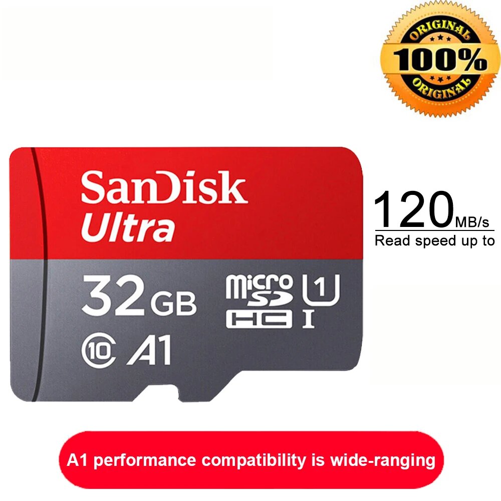 SanDisk Ultra microSDXC карта памяти 32GB