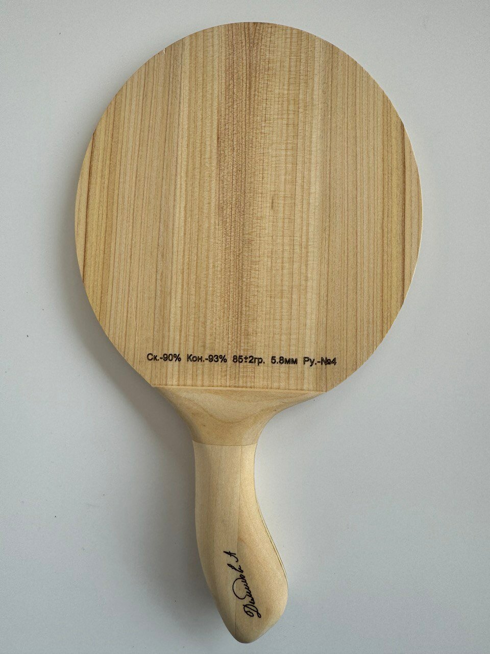 Основание ракетки для настольного тенниса DEMI-15, OFF-, форма банан