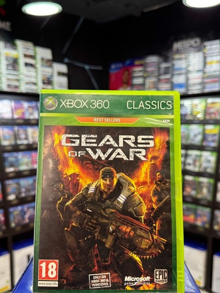 Игра Gears of War (Xbox 360) (Box)