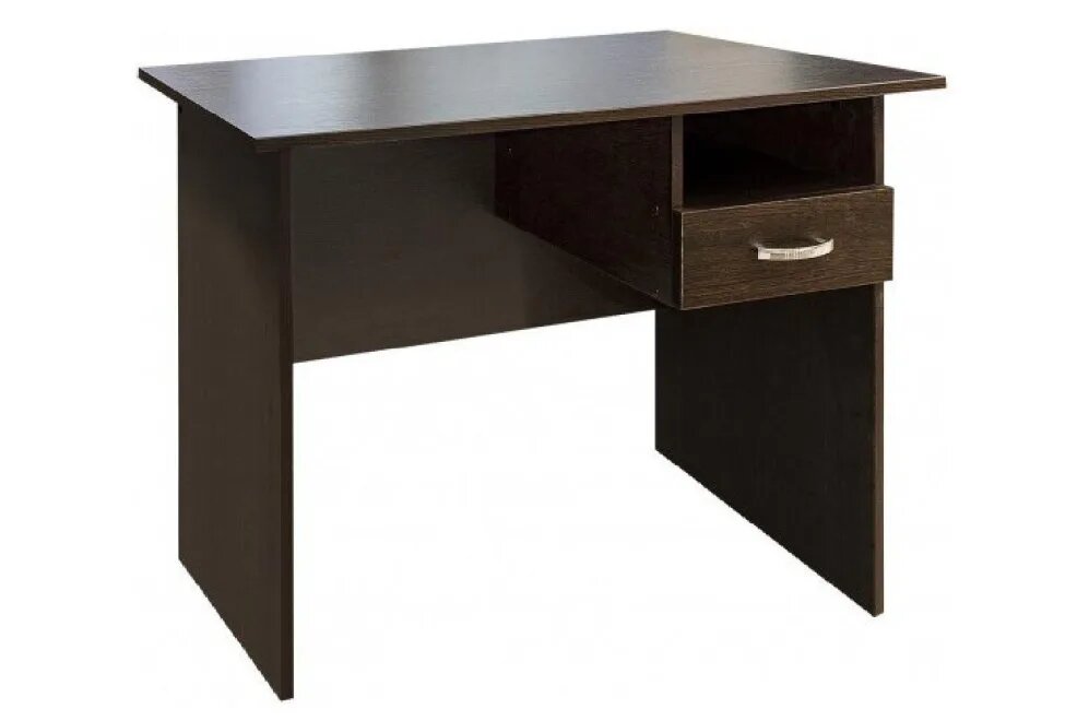 Стол письменный «Практик-1», с ящиком, ЛДСП, венге (1000х545х736)