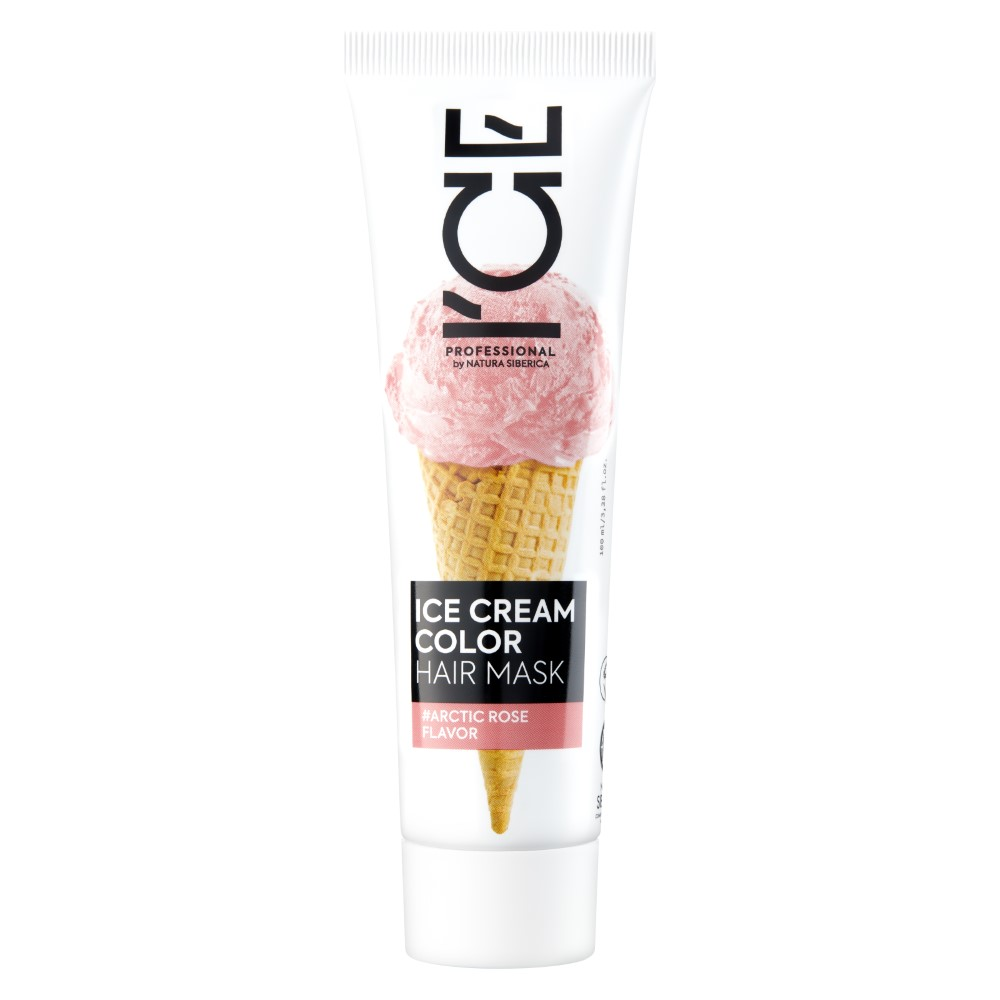 Маска для волос ICE Professional Ice Cream Color Hair Mask тонирующая, Arctic Rose Flavor