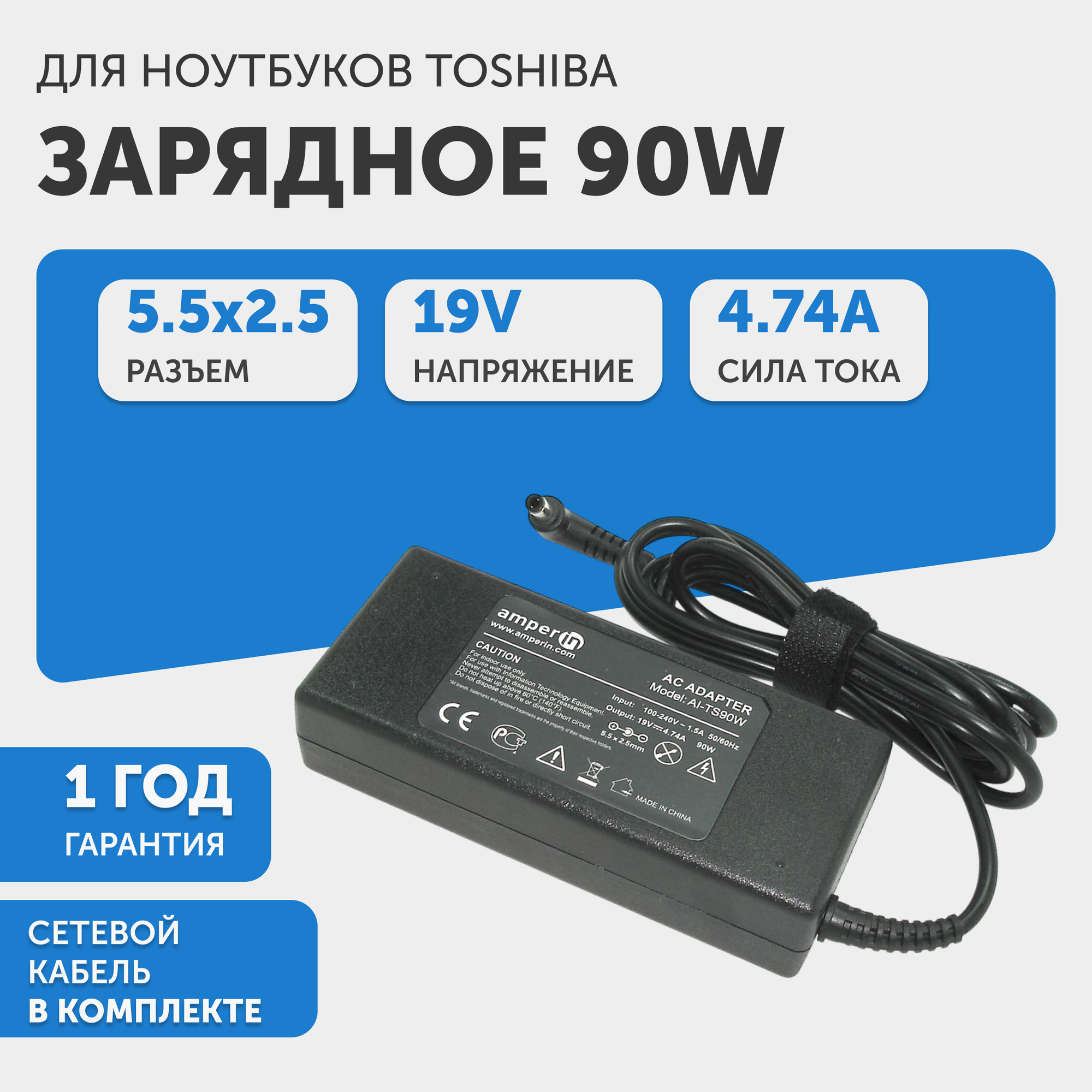 Зарядное устройство (блок питания/зарядка) для ноутбука Lenovo Yoga 710-11ISK, 710-11IKB, 20В, 2.25А, 45Вт, 4.0х1.7мм