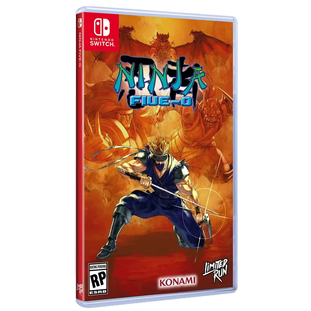 Игра Ninja Five-O для Nintendo Switch, боевая платформа, 10+, 1 игрок