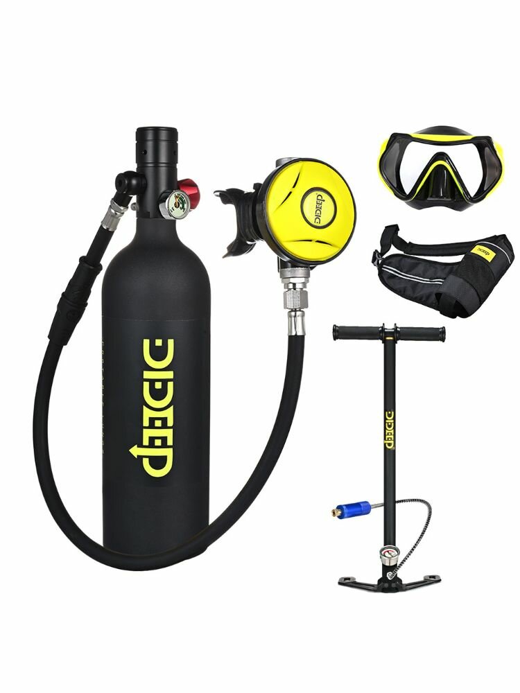 Портативный водолазный респиратор