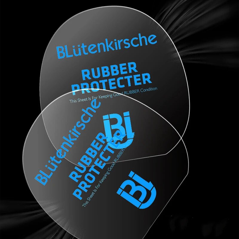 2 шт. Защитная пленка для ракетки BLütenkirsche Rubber Protector, синий