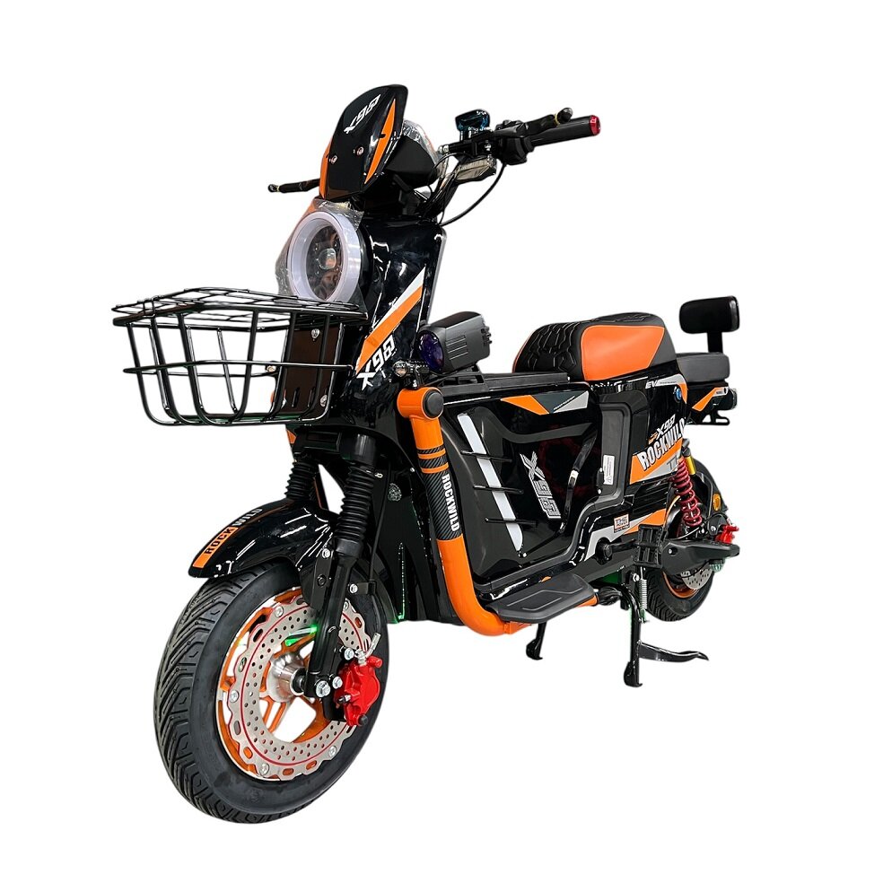 Электроскутер Rockwild X900 - Черный, Мощность 1600W, Аккумулятор 60V 40Ah,