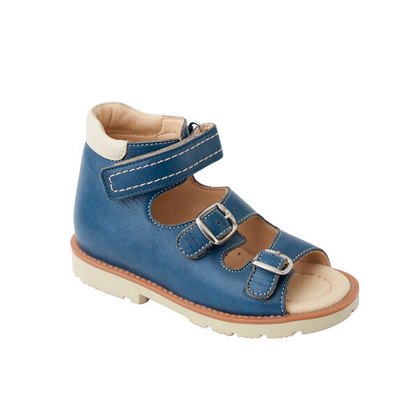 Обувь мега ортопедическая малосложная детская (туфли) арт.051 02 68-21 синий р.33