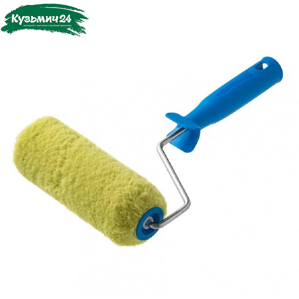 Валик малярный Акор 234 35 618 универсальный, ролик 180 мм, ворс полиэстер 18 мм, 1 шт.