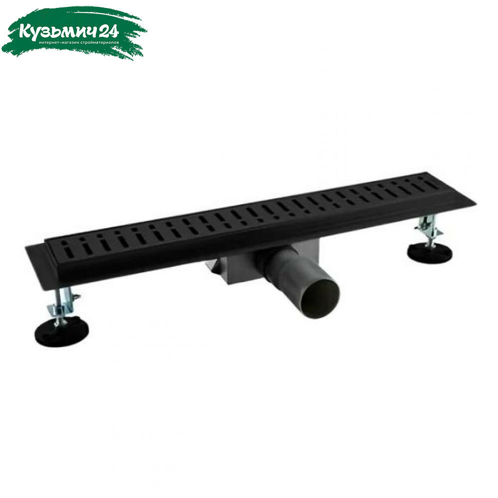 Трап душевой Gappo G85007-36, 70х500 мм черный, 1 шт.