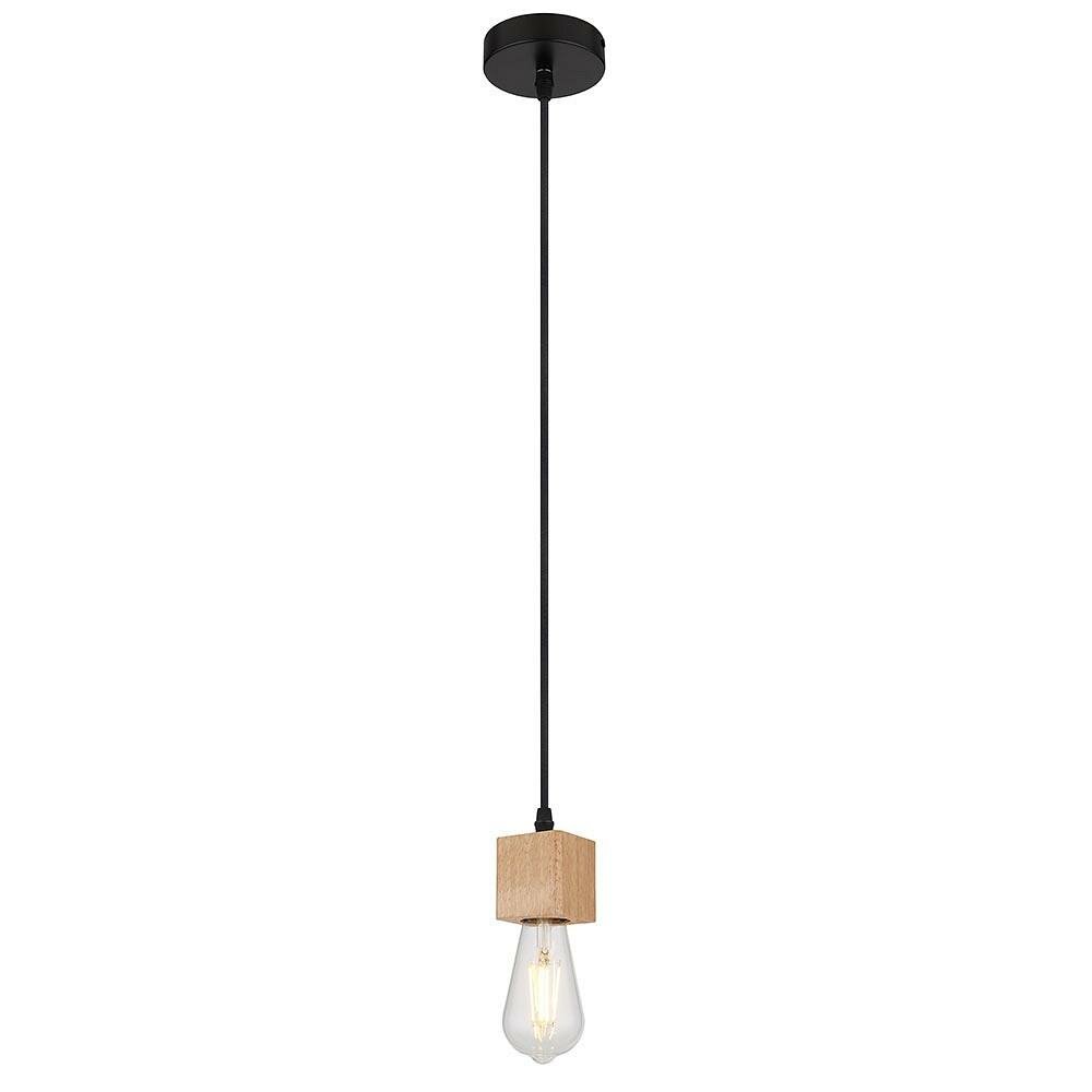 Подвесной светильник Arte Lamp Mark A7048SP-1BK цвет коричневый, черный На монтажной пластине Техно