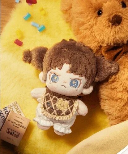 Ticify DORA Back To Childhood Series слепая коробка куклы Коричневый, Open-Pet Bear