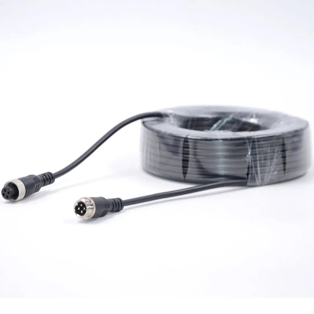 AHD 1080P обратный 4-контактный или AV-кабель RCA, универсальный жгут проводов для камеры 4Pin, 10m