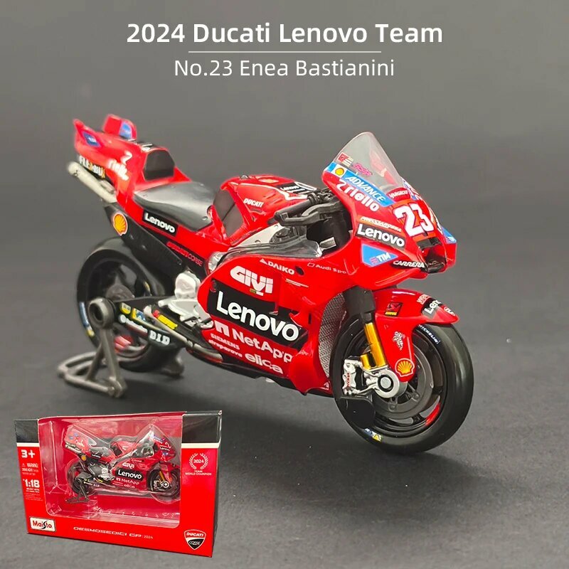 Maisto 1:18 Ducati Lenovo Team No.23 Enea Bastianini 2024