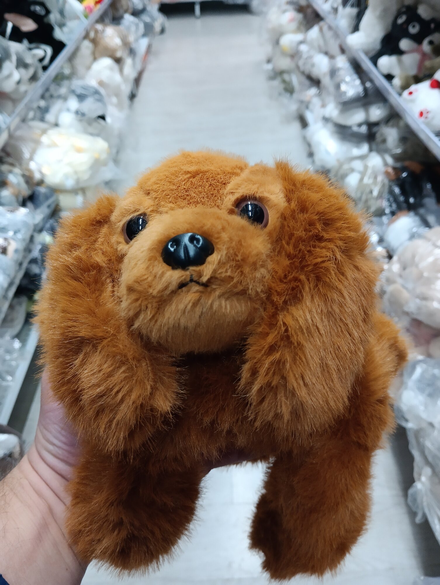 Собака мягкая игрушка 25см.