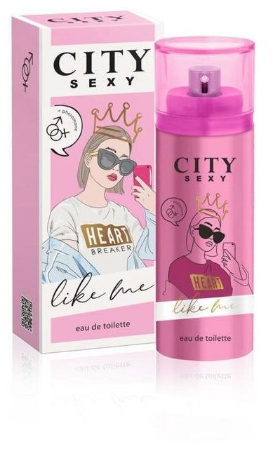 Туалетная вода женская City Sexy 60 мл