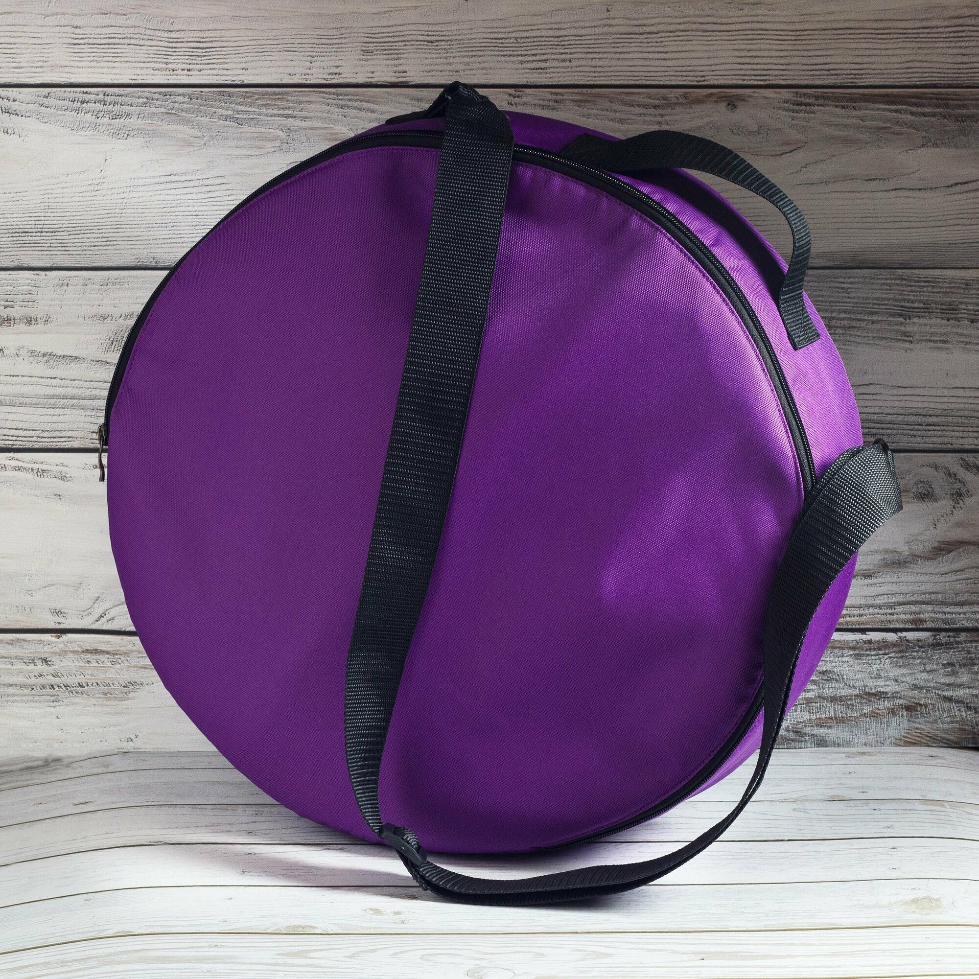 Чехол для бубна Amrita Sadhu "Лада", сиреневый, 40см, регулируемый ремень