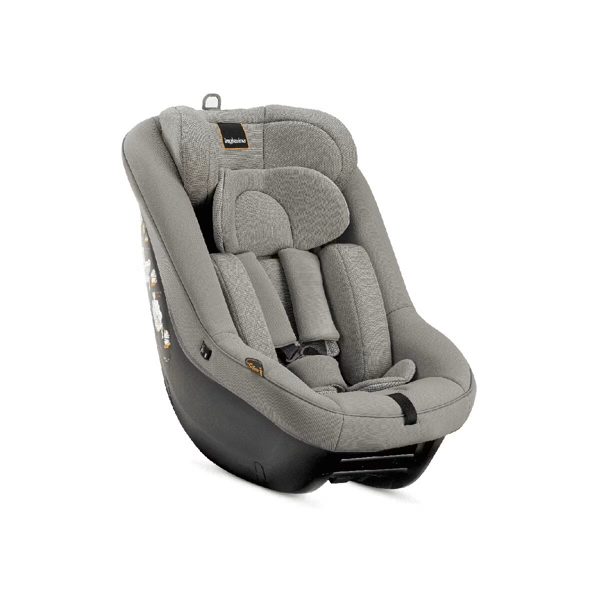 Автокресло Inglesina Darwin Next Stage i-Size (0-18 кг), Moon Grey (Светло-серый)